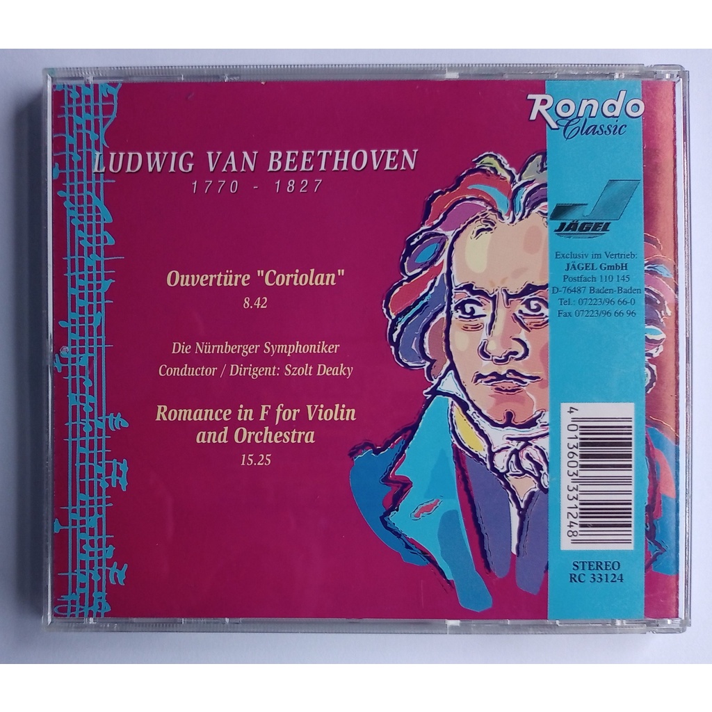 Cd Ludwig Van Beethoven 1770-1827 Rondo Classic | Shopee Brasil
