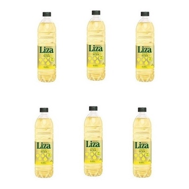 6un - Liza Oleo de Soja 900ml | Shopee Brasil