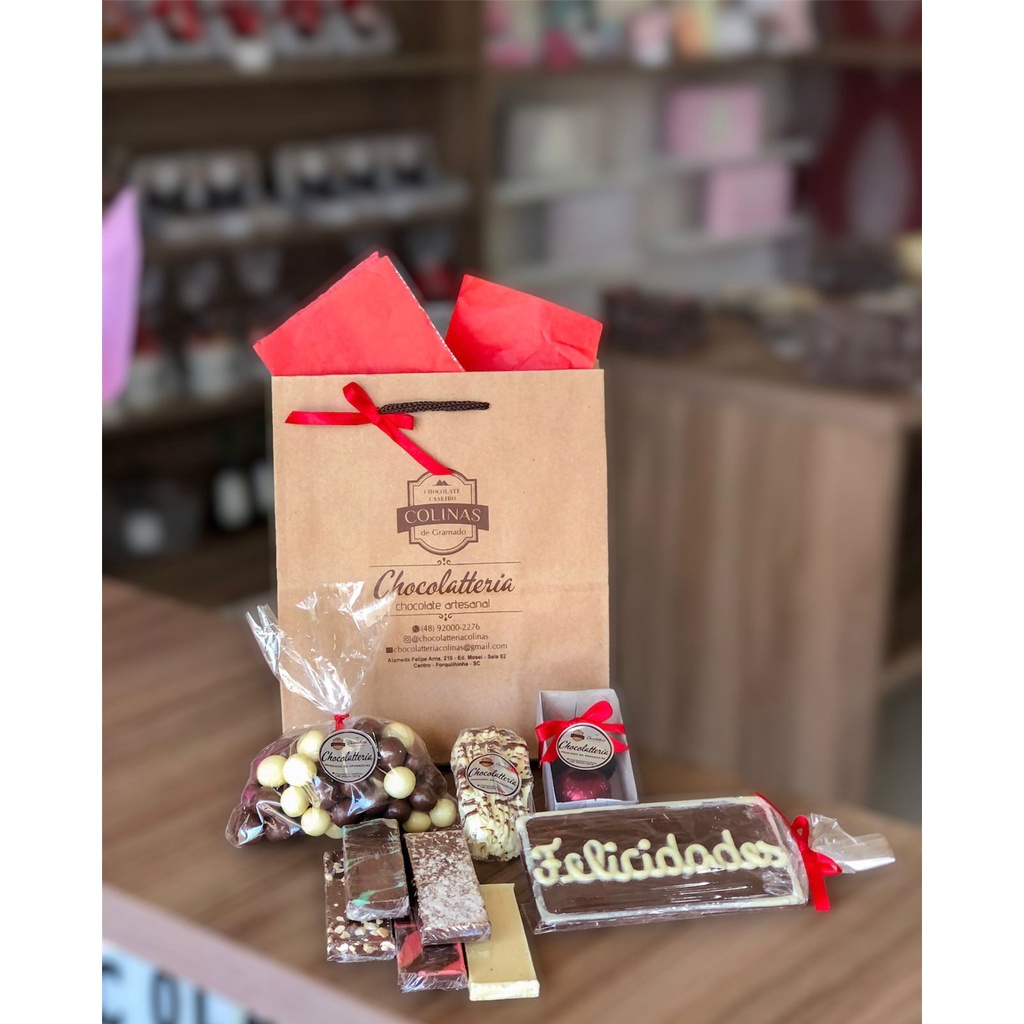 Kit Presente Chocolates De Gramado Presente De Natal Lembrancinha