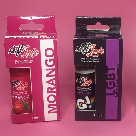 GEL COMESTÍVEL HOT 15 ML SOFT LOVE | Shopee Brasil