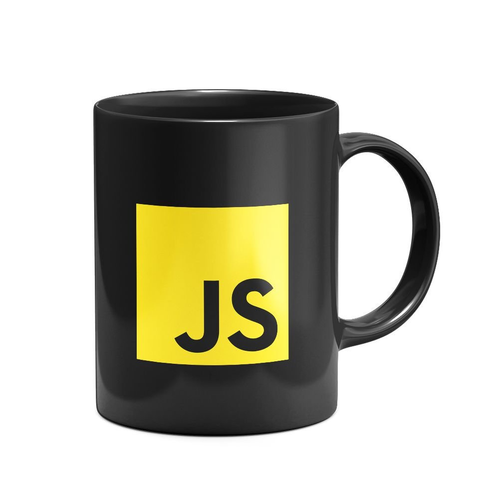 Caneca Dev Js JavaScript Preta | Shopee Brasil