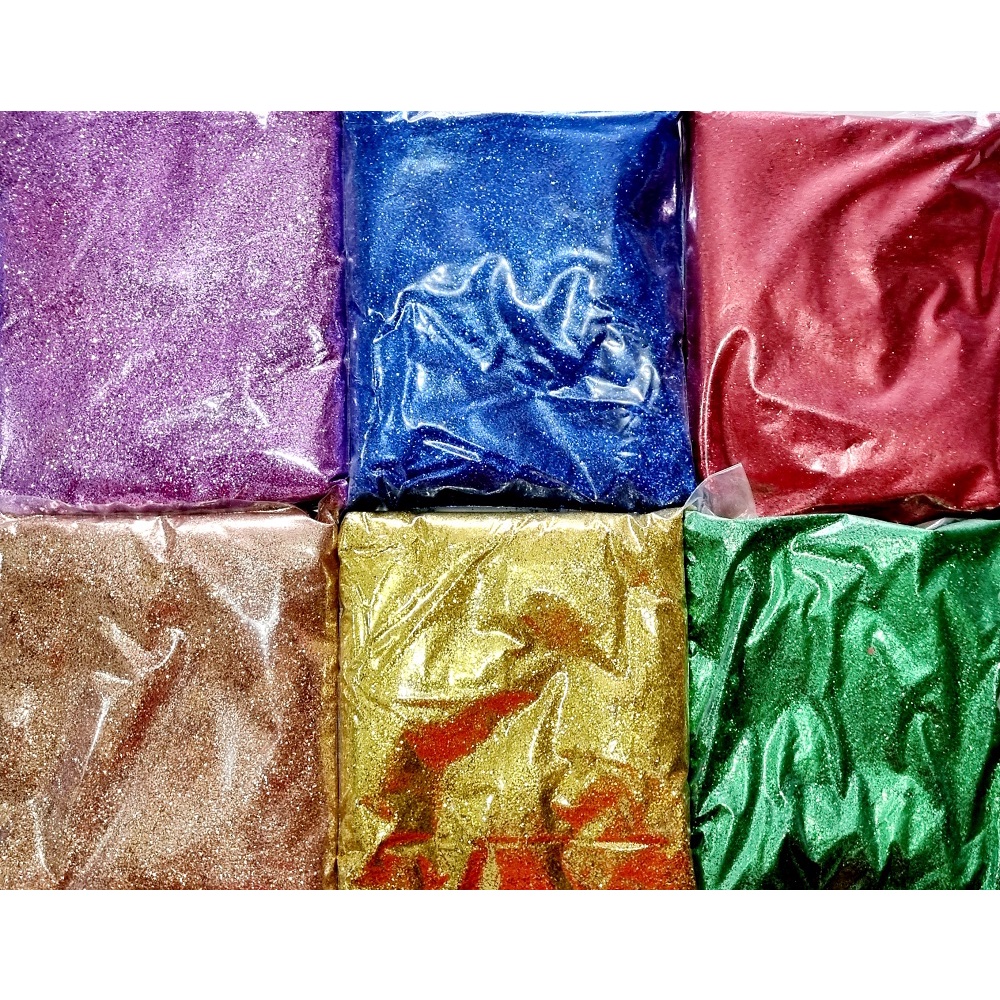 Glitter PVC Brilho 500g Glitter Fino Artesanato Resina Balões | Shopee ...