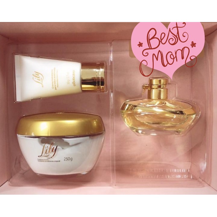 KIT LILY O BOTICÁRIO LANÇAMENTO | Shopee Brasil