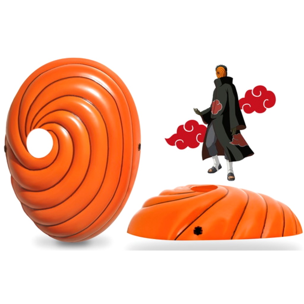 Máscara Personalizada Máscara do Tobi Obito Akatsui Mandara Uchiha ...