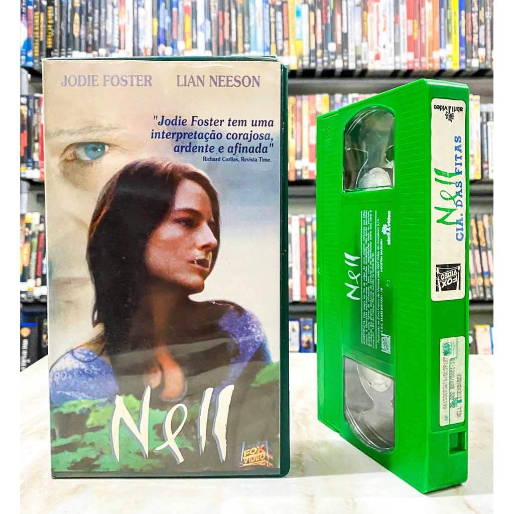 VHS Nell - LEGENDADO Original - Jodie Foster Lian Neeson | Shopee Brasil