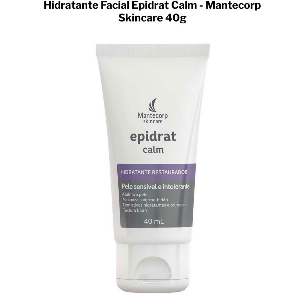 Hidratante Facial Epidrat Calm - Mantecorp Skincare - 40g | Shopee Brasil
