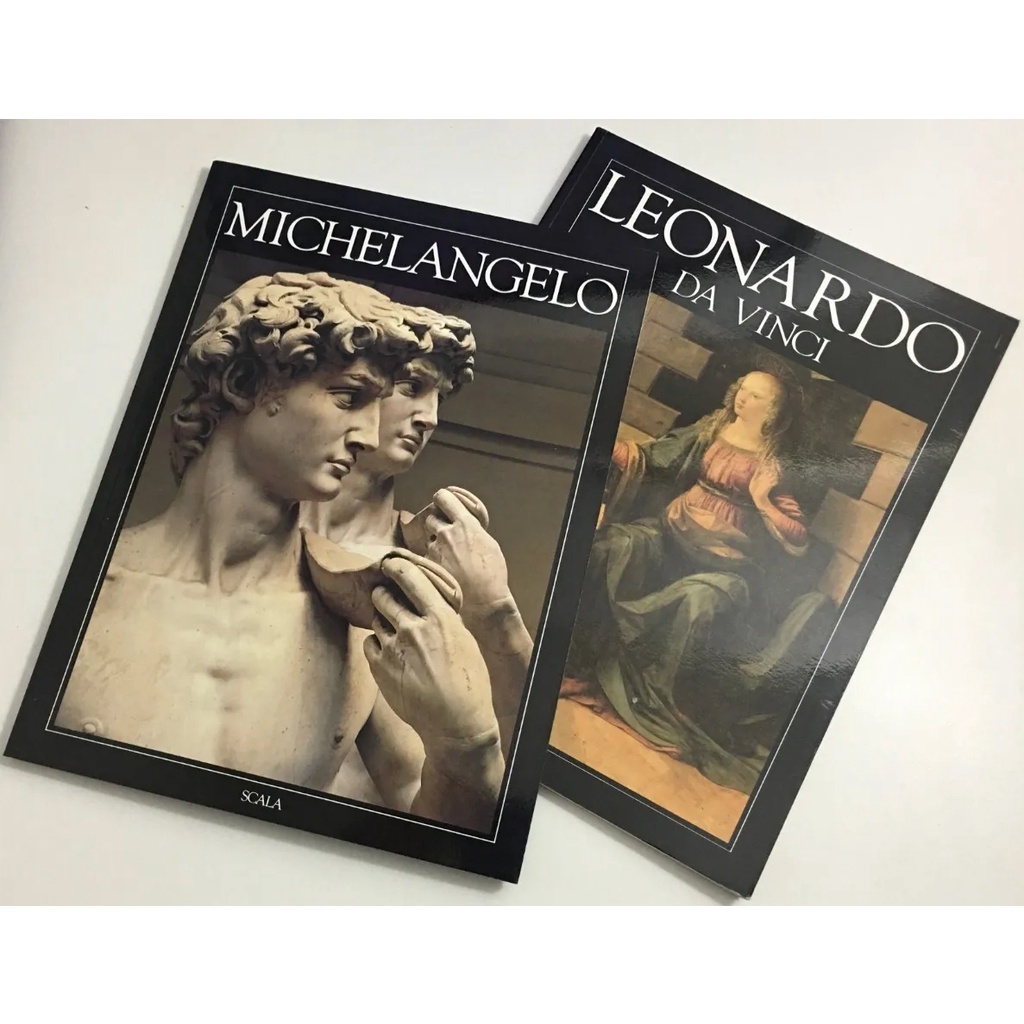 The Great Masters of Art - Michelangelo & Leonardo Da Vinci | Shopee Brasil