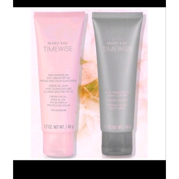 Creme Diurno e Noturno Timewise 3D - Mary Kay - PELE SECA | Shopee Brasil