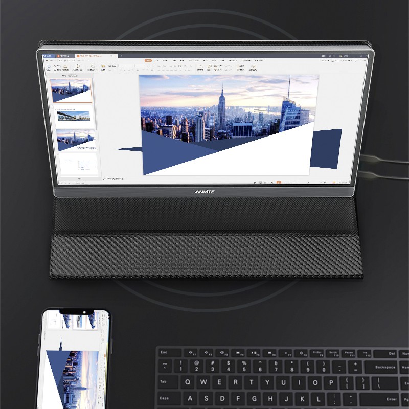 Monitor Portátil Para Notebook Anmite 11,6 "/13,3 "/14 15,6 18,5 " 4K ...