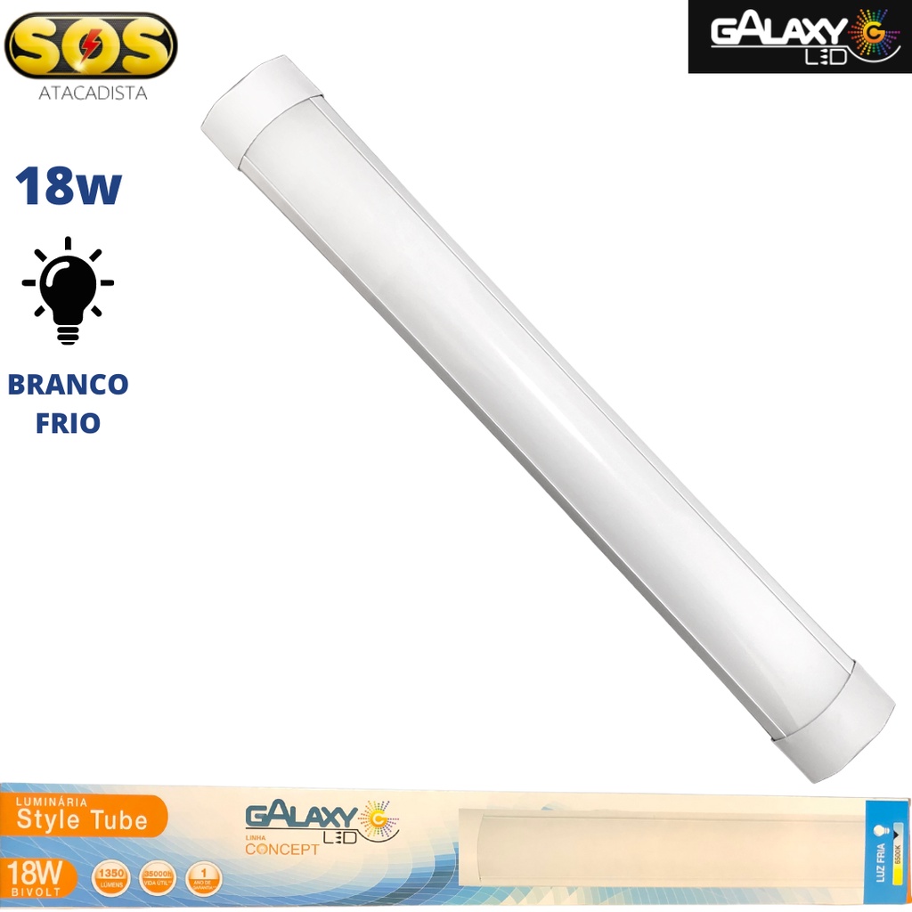 luminaria style 18w 6500k galaxy 60 cm | Shopee Brasil