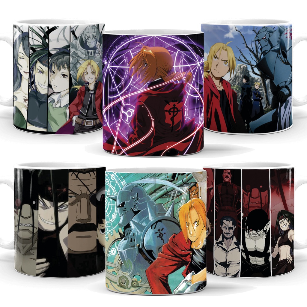 Canecas Fullmetal Aclhemist Brotherhood A Vingança De Scar The Sacred ...