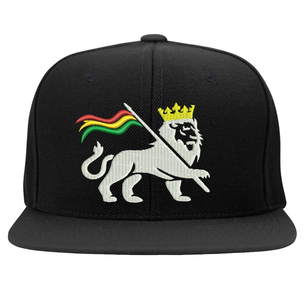 Boné Bordado - Leão de Judah Reggae Marley Dub Rastafari | Shopee Brasil