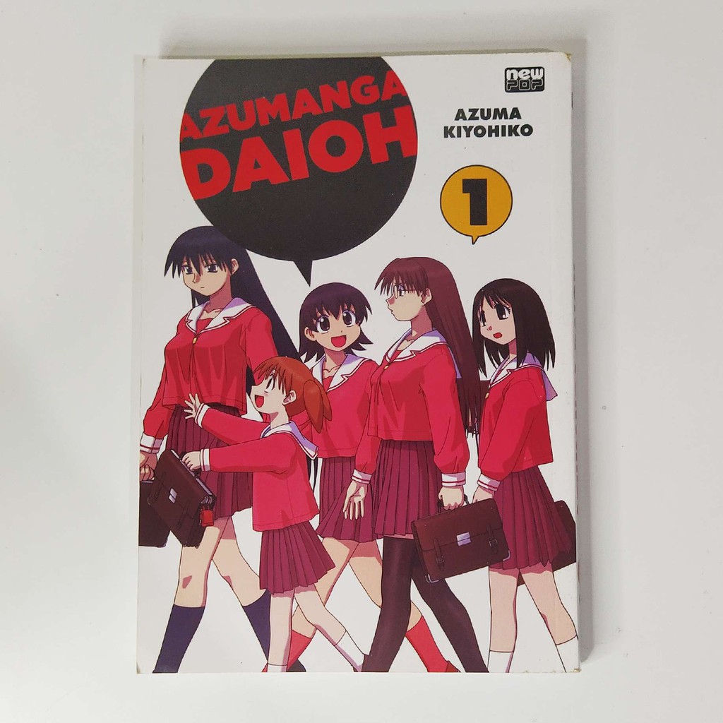 Mangá Azumanga Daioh 1 Newpop | Shopee Brasil