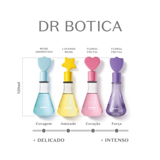 Dr. Botica Colônia Infantil 120ml- O BOTICÁRIO * ESCOLHA SUA FRAGÂNCIA ...
