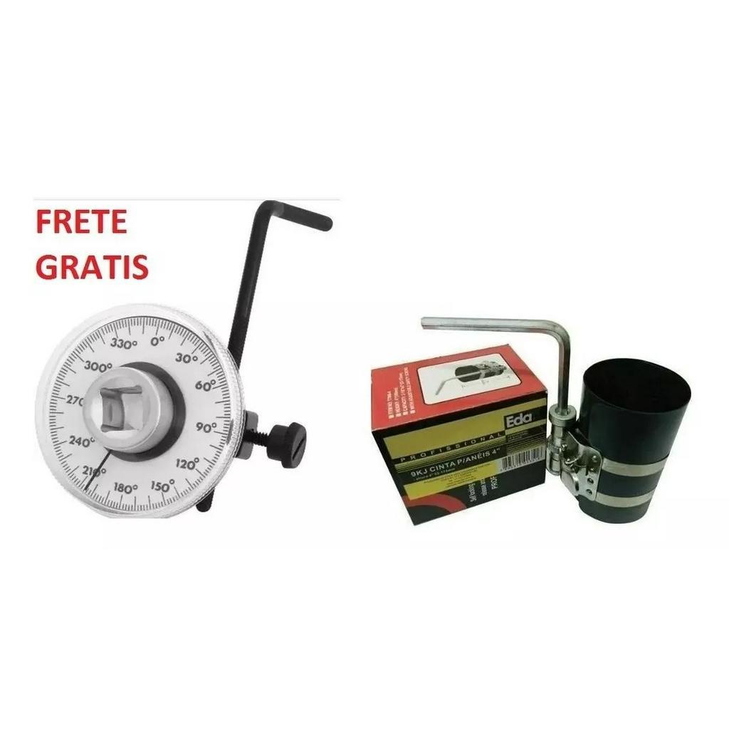 Medidor Angulo De Torque/torquimetro Cr Vanad Cinta Aneis 4' | Shopee ...