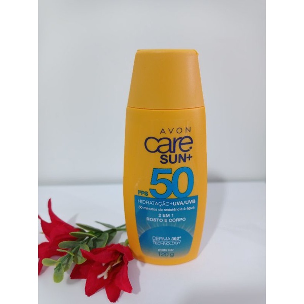 Protetor Solar 2 Em 1 Rosto E Corpo Fps50 Avon Care 120g | Shopee Brasil