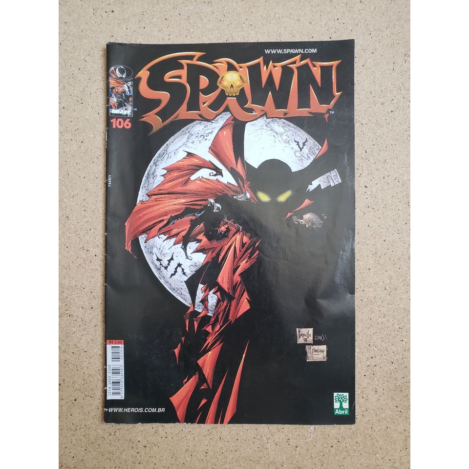 Revista em Quadrinhos HQ Spawn | Shopee Brasil