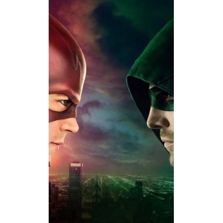 Foto Arrowverse - Arrow & Flash / Poster A4 | Shopee Brasil