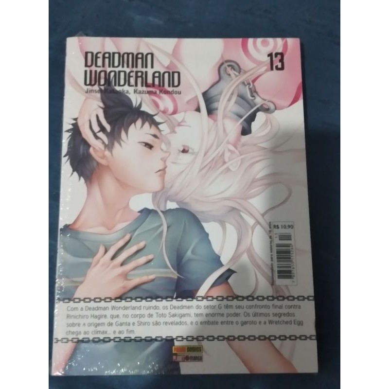 Mangá Deadman Wonderland vol 13 - Lacrado | Shopee Brasil
