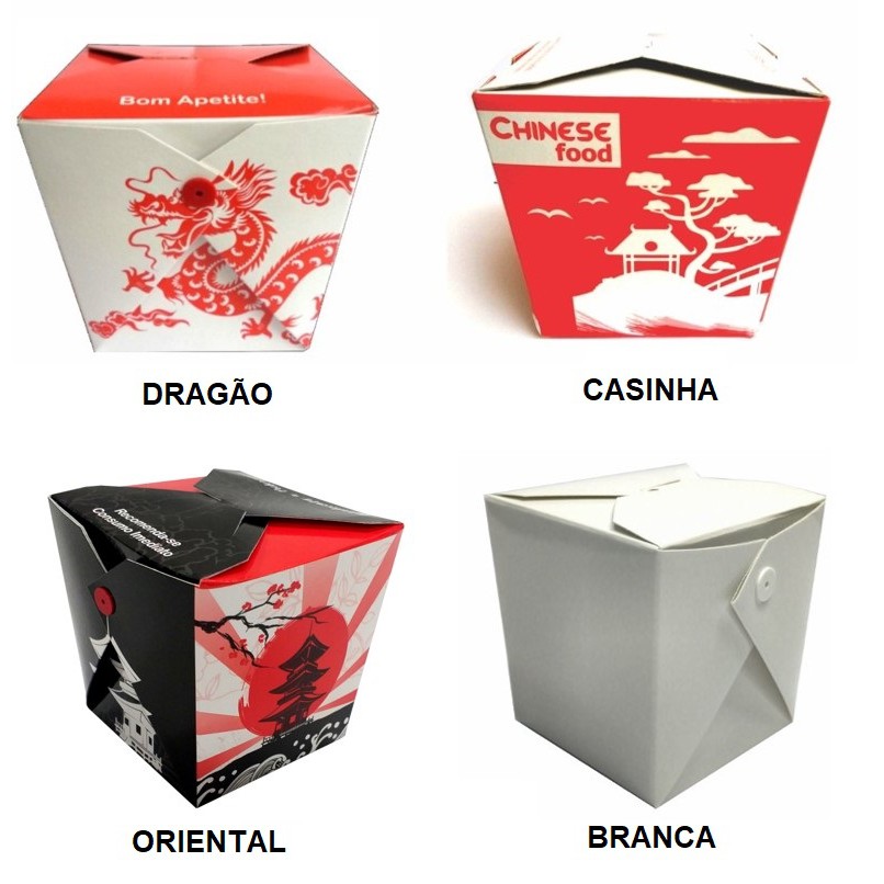 100 Embalagens Box para Comida 500ml/850ml Vários Modelos | Shopee Brasil