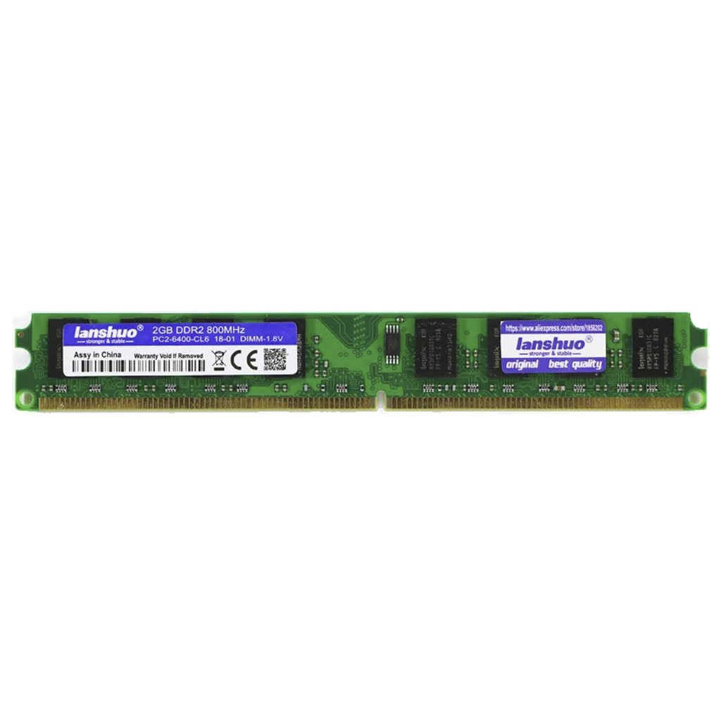 Memória ram 2gb ddr2 800mhz Pc2-6400 Intel e AMD - Escorrega o Preço