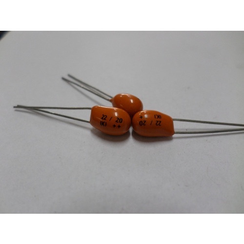 Capacitor Tantalo 22uf X 20v (kit 10 Pcs) | Shopee Brasil
