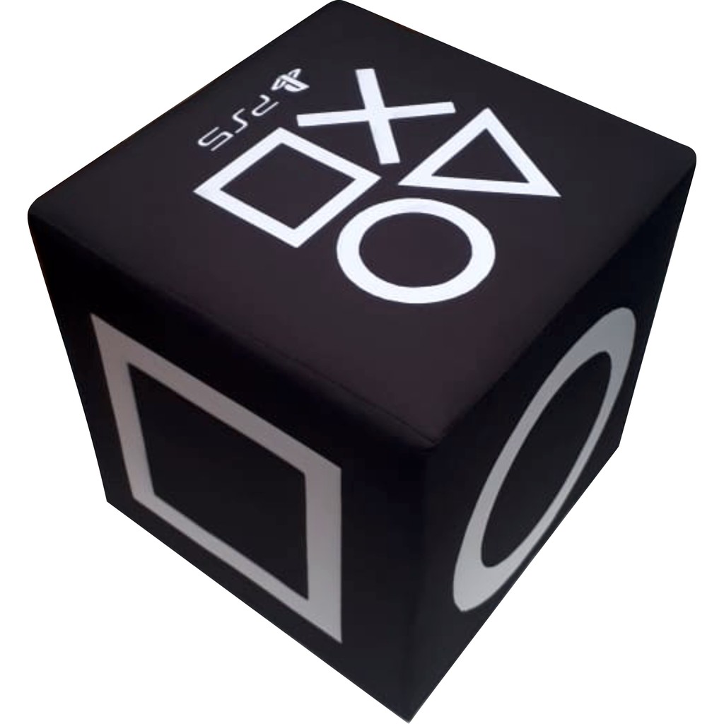 Puff Playstation 5 Decoração Gamer Mundo Geek&nerd Para Sala Presente ...