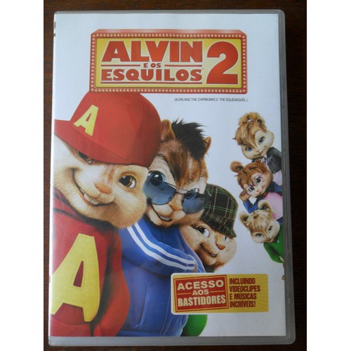 dvd alvin e os esquilos 2 | Shopee Brasil