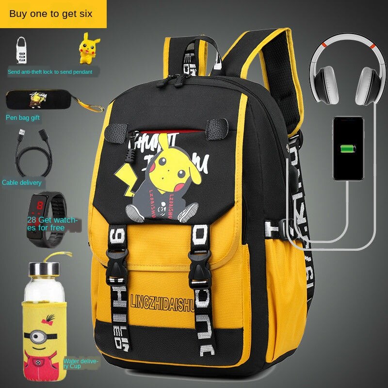 Pikachu backpack | Shopee Brasil