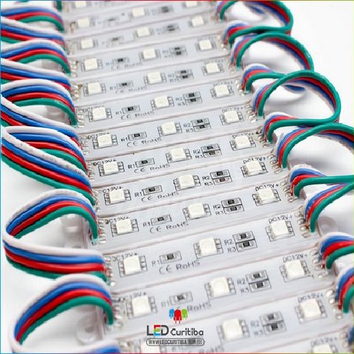 Modulo De Led Rgb Digital 12v 3-leds ENVIO IMEDIATO | Shopee Brasil