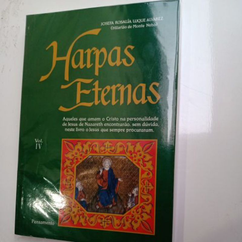 HARPAS ETERNAS VOL 4 - JOSEFA ROSALIA LUQUE ALVAREZ | Shopee Brasil