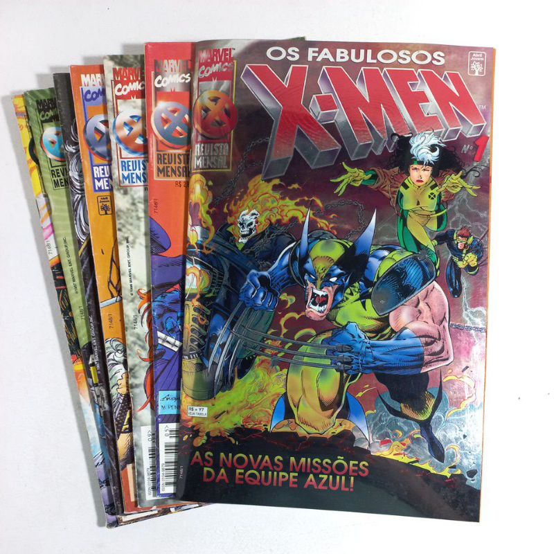 HQ - Os Fabulosos X-MEN - Números diversos do 1 ao 55 | Shopee Brasil