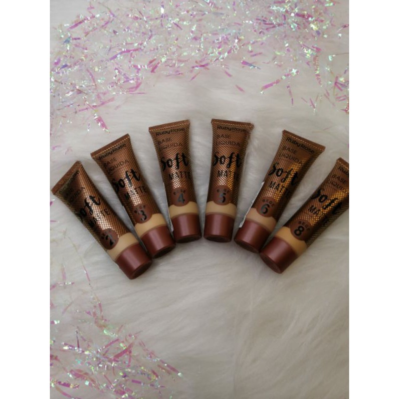 Base efeito Matte Ruby Rose | Shopee Brasil