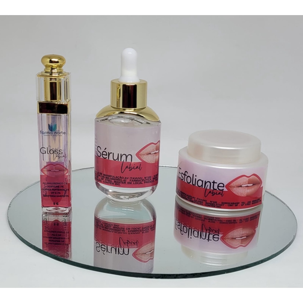 KIT HYDRA GLOSS - EMBALAGEM DOURADA | Shopee Brasil