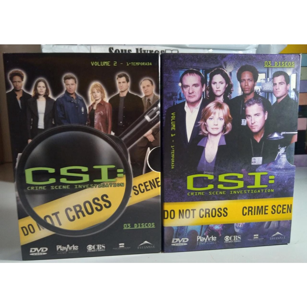 CSI - 1º Temporada - Vol. 1 e 2 | Shopee Brasil
