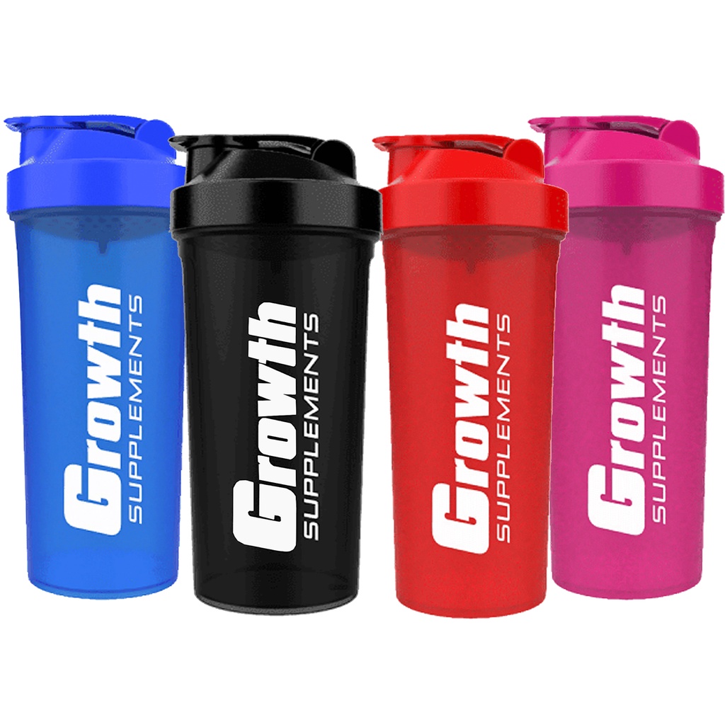 Coqueteleira Academia Garrafa Squeeze 600ml Shaker - Growth | Shopee Brasil