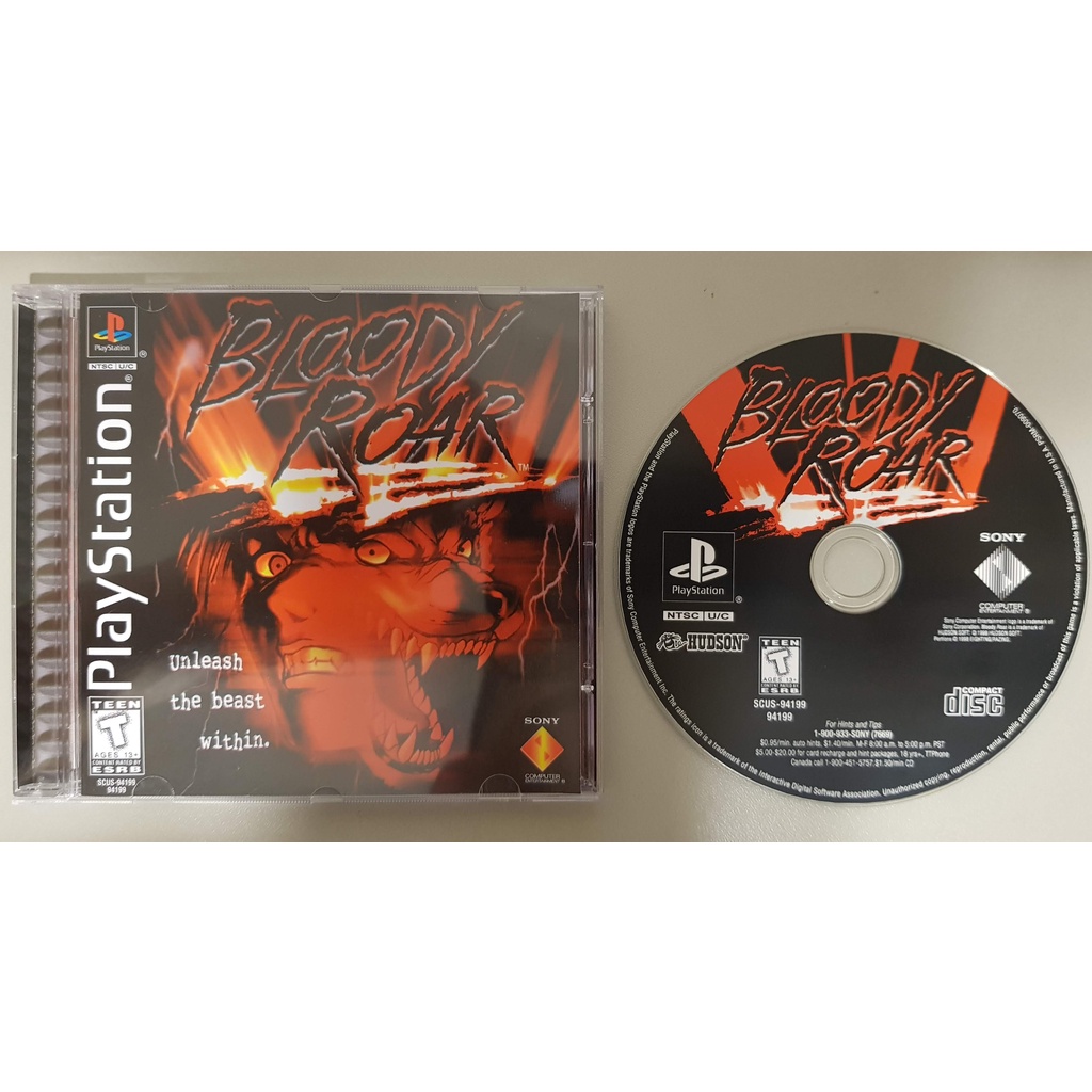 PS1 - Bloody Roar 1 - Leia a descricão | Shopee Brasil