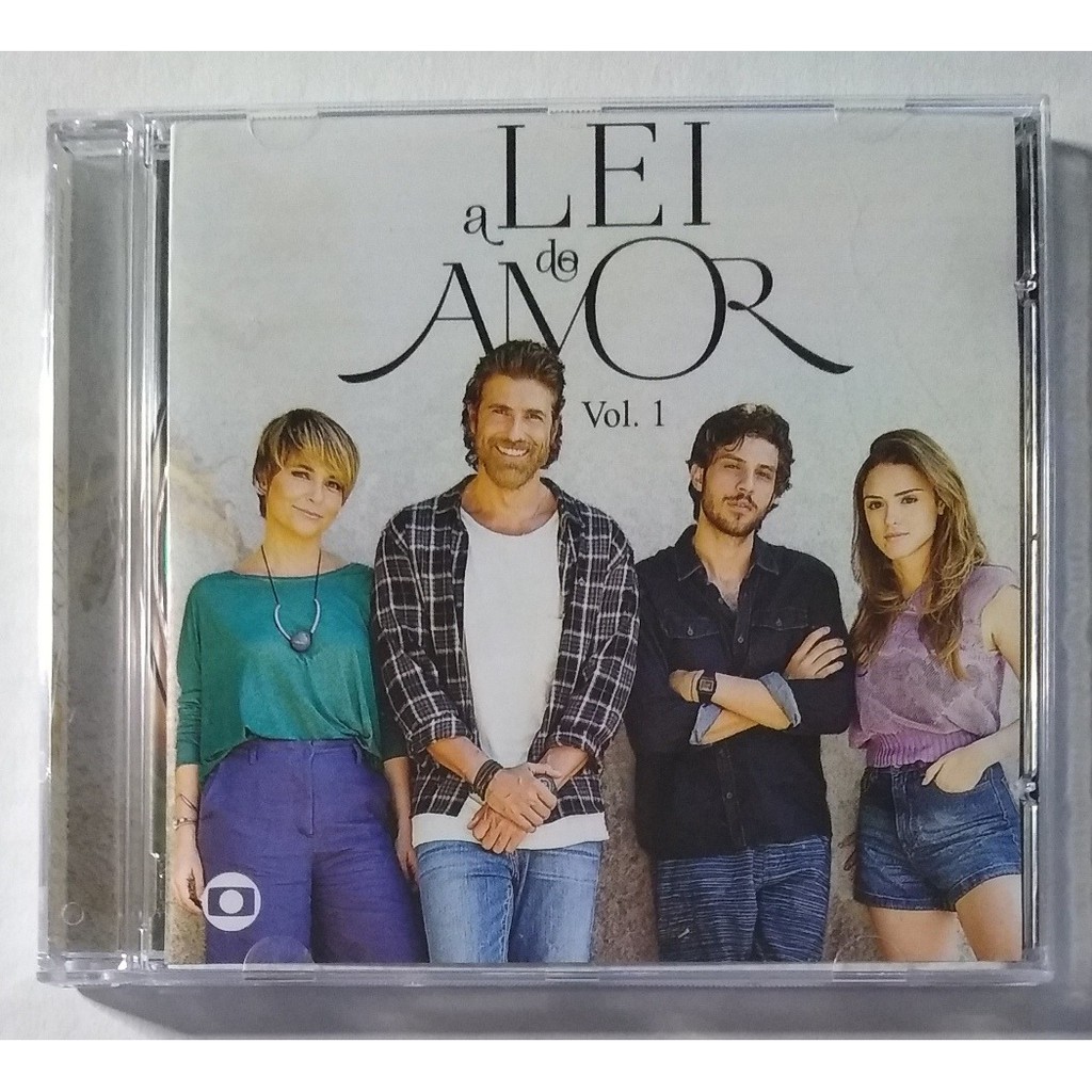 Cd A Lei Do Amor Vol. 1 - Novela Da Globo Original Lacrado | Shopee Brasil