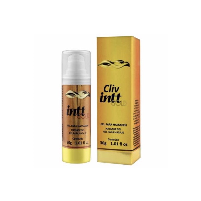 Gel para massagem Cliv Intt Gold | Shopee Brasil