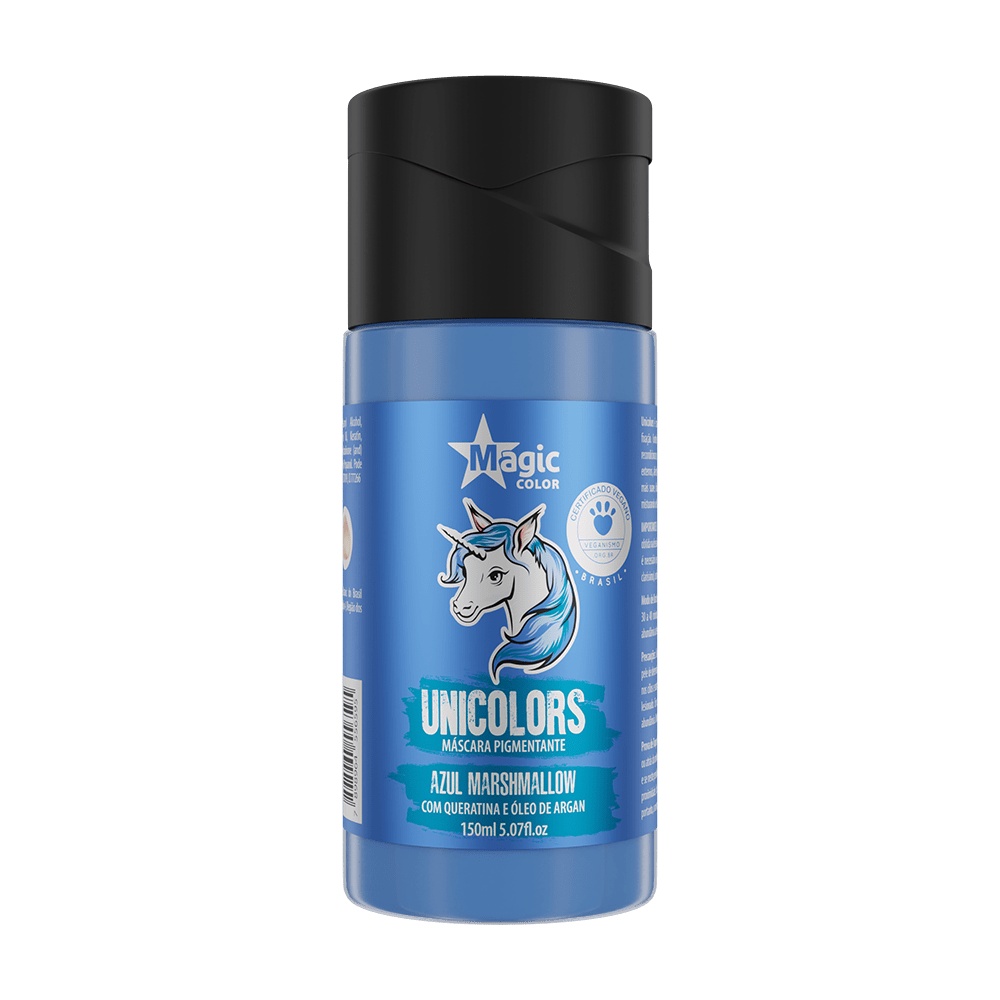 Magic Color Unicolors Gel Tonalizante Azul Marshmallow 150ml | Shopee ...