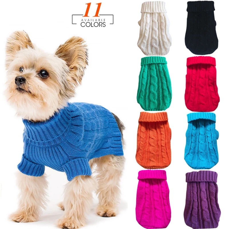 Roupa De Inverno Para Cães Pequenos Médios Chihuahua Filhote De Cachorro | Shopee Brasil