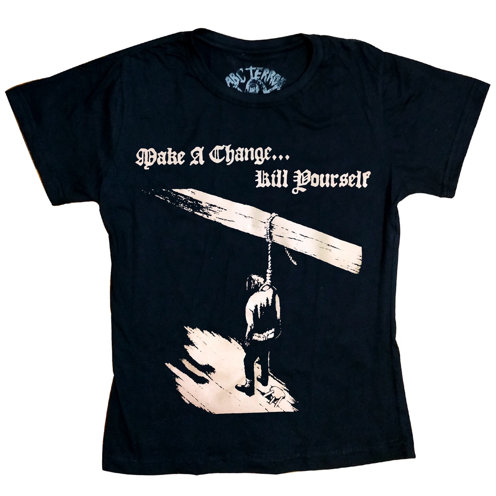 Baby look Make A Change Kill Yourself (DSBM) | Shopee Brasil