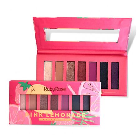 Ruby Rose Hb-1056 Paleta De Sombras 7 Cores Pink Lemonade | Shopee Brasil