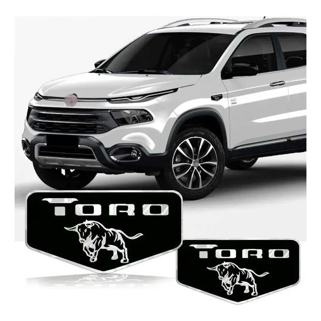 Par Emblema Brasão Lateral Toro 2017 2018 2019 2020 2021 2022 Resinado ...