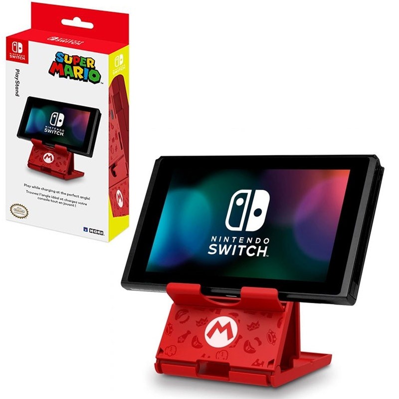 Compact PlayStand Super Mario Nintendo Switch - Hori | Shopee Brasil Compact PlayStand Super Mario Nintendo Switch - Hori | Shopee Brasil