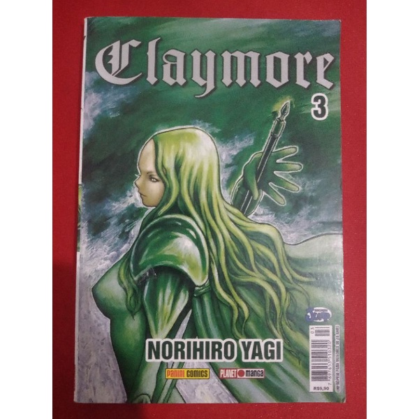 Claymore N 3 (panini) | Shopee Brasil