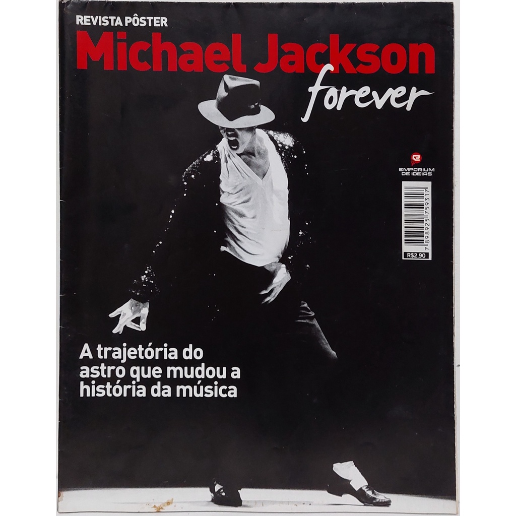 Revista Poster Michael Jackson Forever | Shopee Brasil