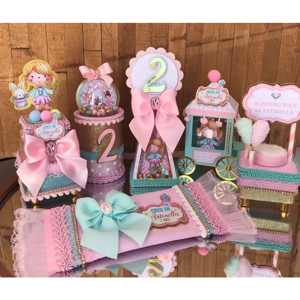 Kit Festa Circo Candy Color Verde - Premium | Shopee Brasil