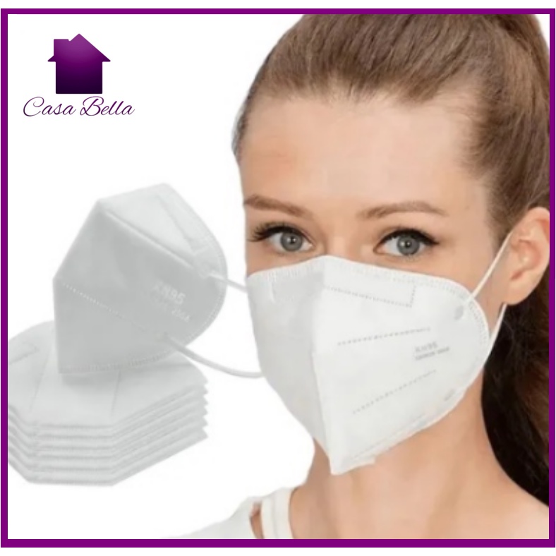 Máscara Respiratória 5 camadas KN95 PFF2 - 1 unidade - Embalagem ...