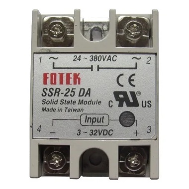 Relé de Estado Sólido SSR-25 DA SSR 25 25A | Shopee Brasil